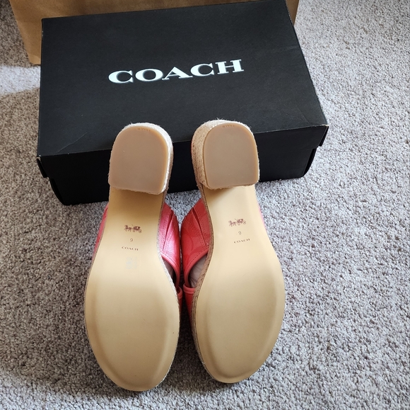 Coach | Shoes | Coach Sandals | Poshmark